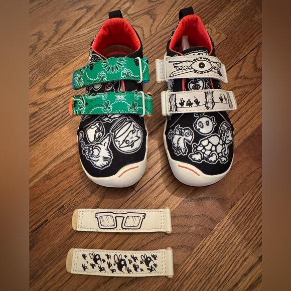PLAE | Shoes | Plae Roan New With Box Kids Graphic Black And Green ...